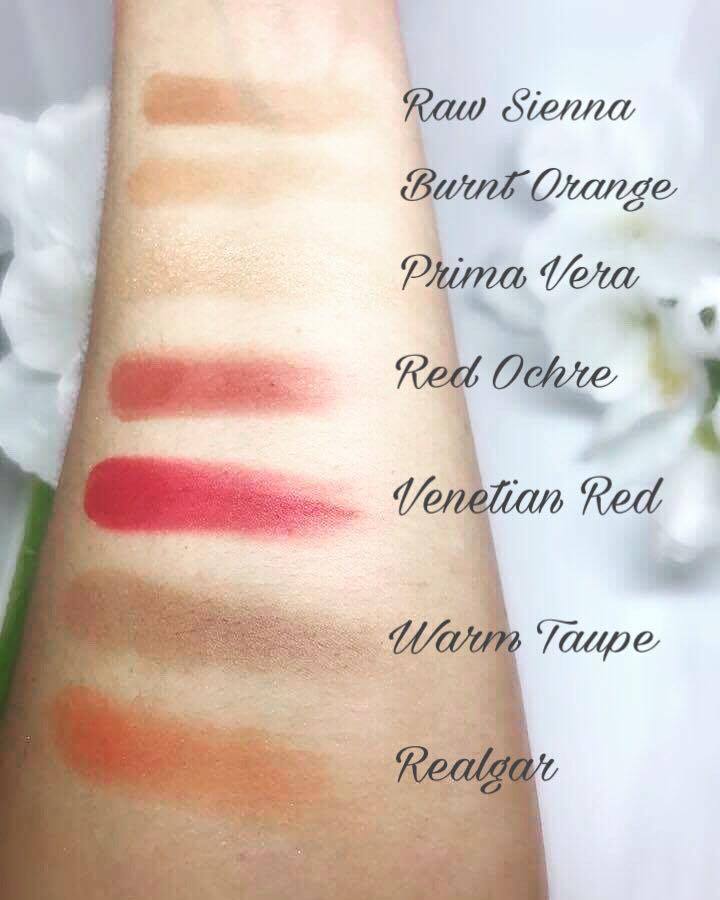 ABH „Modern Renaissance Palette“ Fake, Reihe 2 Swatches - Schminkmodelle